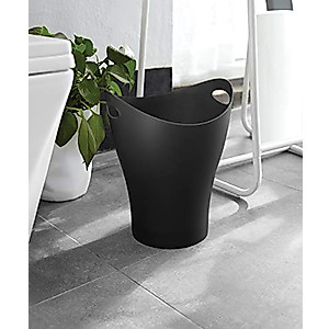 Umbra Garbino Trash Can 2.25-Gallon (8.5L) Capacity, Black