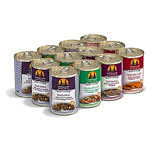 Weruva Classic Dog Food, Variety Pack, Chicken Free, Just 4 Me, Wet Dog Food, 14oz Cans (Pack of 12)