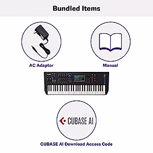 Yamaha MODX6+ 61-Key Synthesizer Workstation , Black