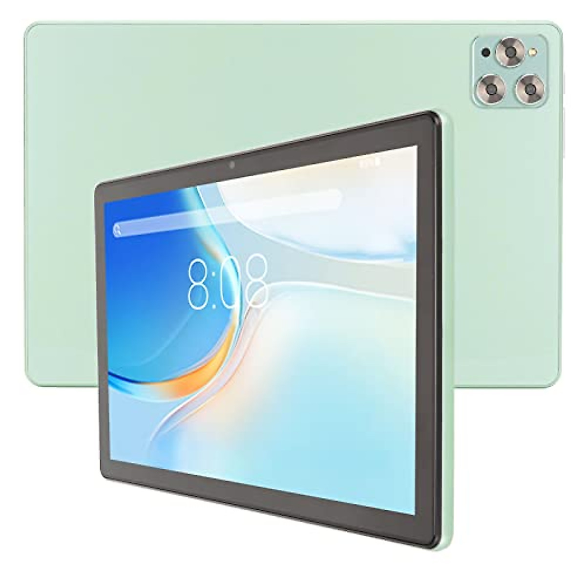 lonuo Gaming Tablet 100 to 240V 10 Inch Tablet 5MP 13MP Camera Green USB C Rechargeable for Entertainment (Green)