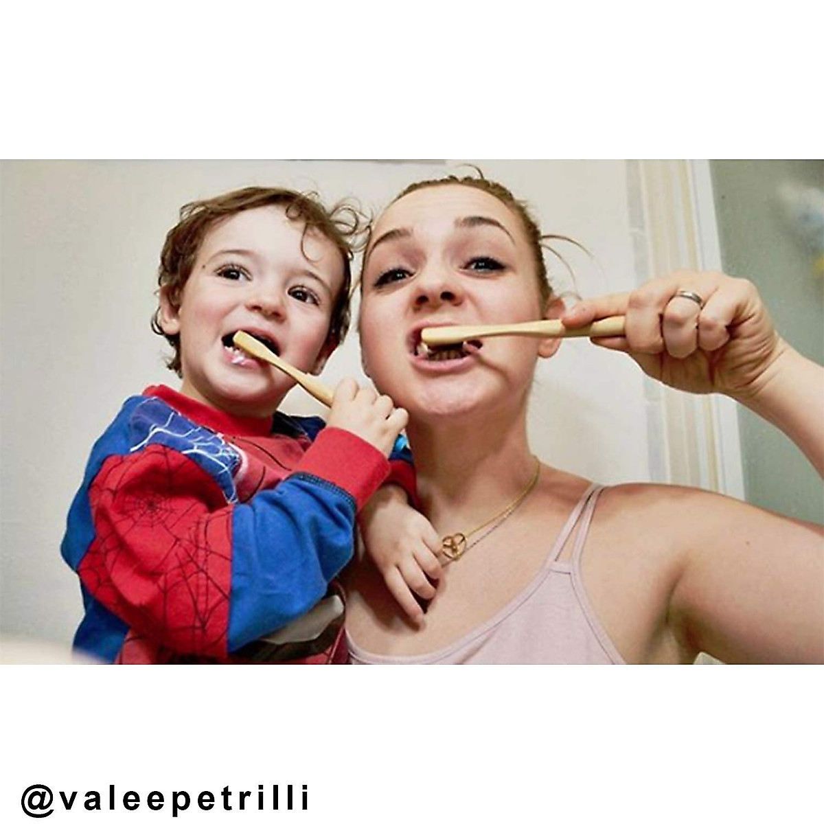 Vaireo Bamboo Toothbrushe - Soft Bristles Wooden toothbrushes - Organic Wooden Toothbrushes - 100% Natural, Eco-Friendly and Biodegradable (Kids Colourful 6 Pack)