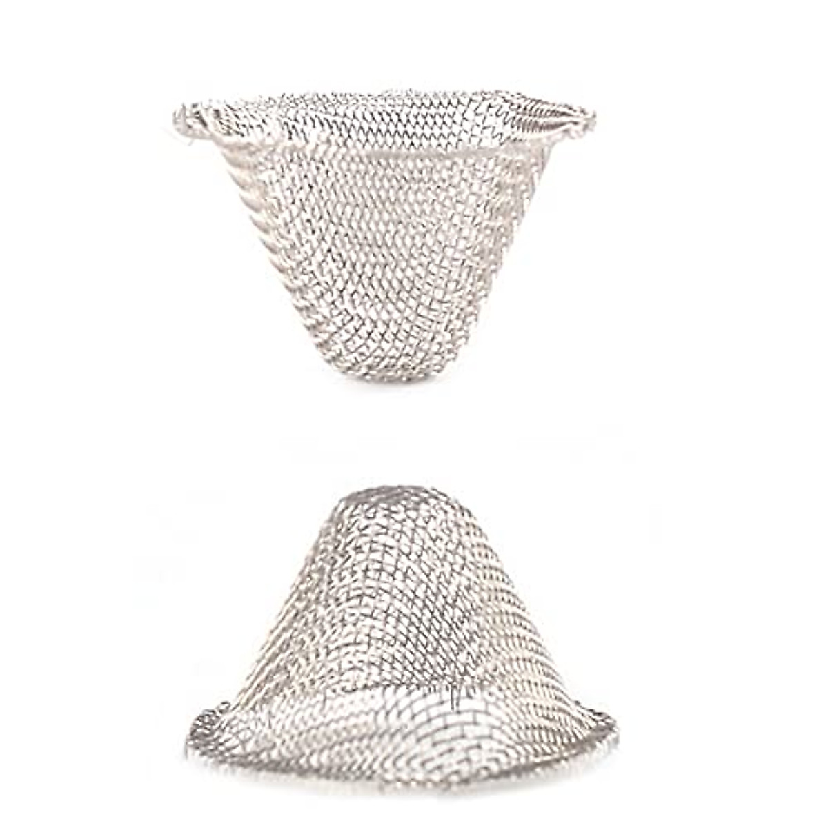 Tomistan 30pcs Stainless Mini Steel Clean Screen Reusable Filters, Small Metal Mesh Steel FiltersCleaning Tool and Storage Box,filter