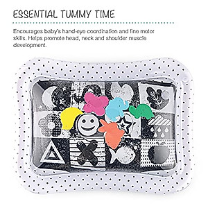 The Peanutshell Montessori Water Play Mat | Inflatable Sensory Development Toy & Tummy Time Mat