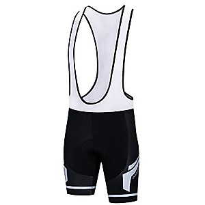Men's Cycling Shorts 5D Padded MTB Bicycle Riding Half Pants Tight Quick-Dry