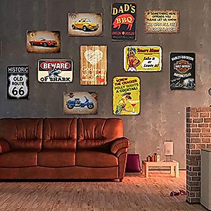 Eeypy Vintage Tin Sign Fruit of The Spirit Peace Kindness Retro Metal Signs,for Garage Family Bar Cafe Room Bathroom Art Wall Decor Poster 8x12 inch