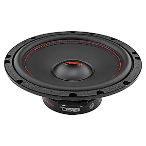 DS18 GEN-X6.5C Component Set - 6.5", 2-Way, 150W Max, 50W RMS, Black Paper Cone, Tetorn Dome Tweeters, 4 Ohms - Clarity Unparalled by Other Speakers in Their Class (2 Speakers)