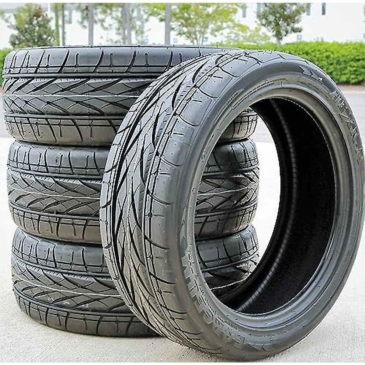 Set of 2 (TWO) Forceum Hexa-R All-Season Passenger Car High Performance Radial Tires-205/45R18 205/45ZR18 205/45/18 205/45-18 90Y Load Range XL 4-Ply BSW Black Side Wall UTQG 400AA