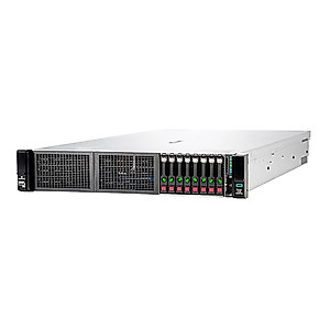 HP ProLiant DL385 Gen10 Business Server Bundle with 2 EPYC 7302 16 Core 3.0GHz CPU, 64GB RAM, 7.68TB Enterprise SSDs, RAID, Rail Kit, Win Server 2019