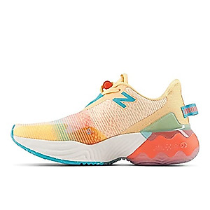 New Balance Women's FuelCell Rebel TR V1 Running Shoe, Solar Flare/White, 7.5 Wide