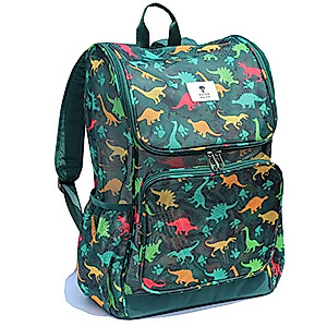 ESVAN Original Print Mesh Backpack Clear Bag See through Pack for Travel Beach Gym Multi-Purpose Women Men (B)