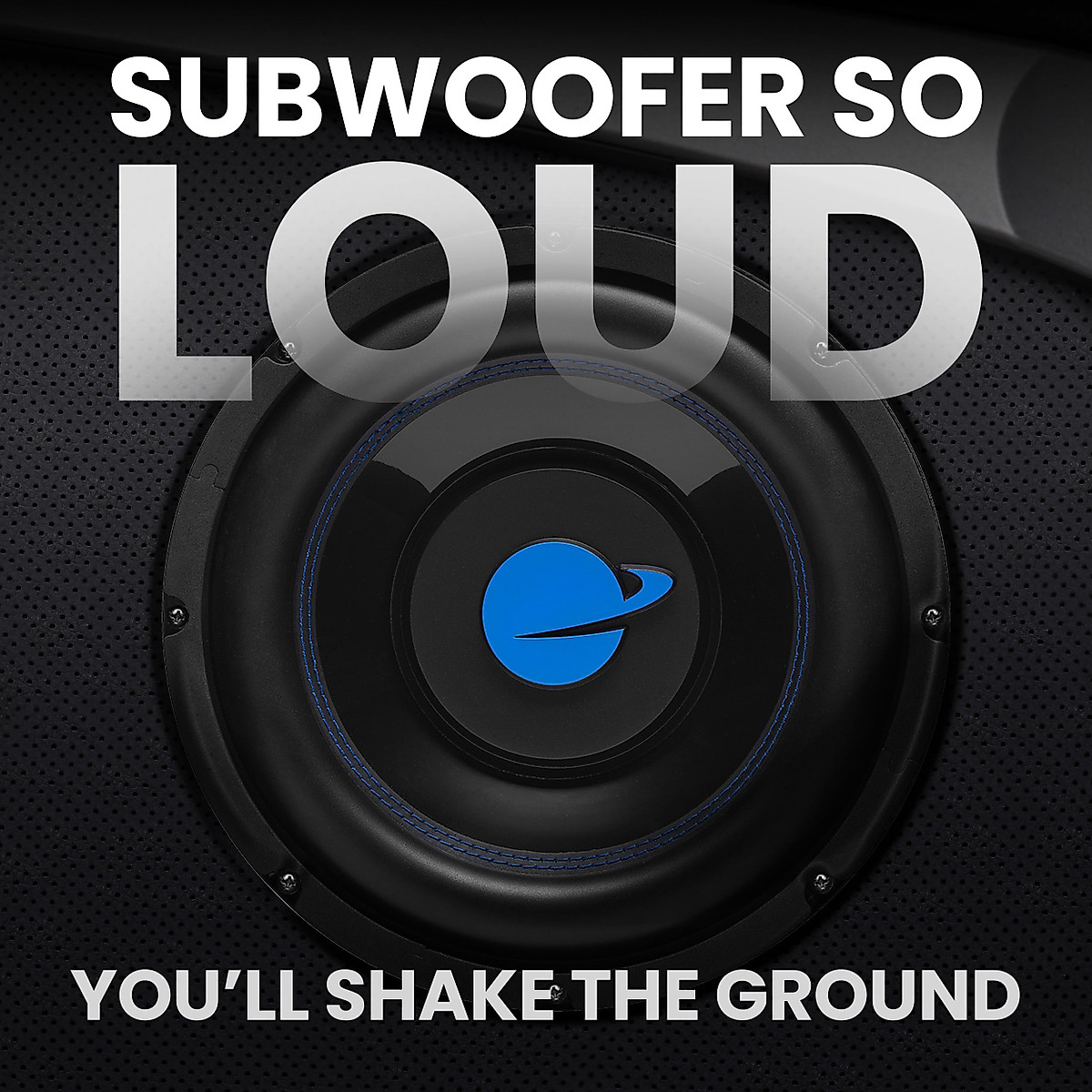 Planet Audio PL10S Anarchy Series 10 Inch Car Subwoofer - 800 Watts Max, Dual 4 Ohm Voice Coil, Sold Individually, Hook Up to Amp