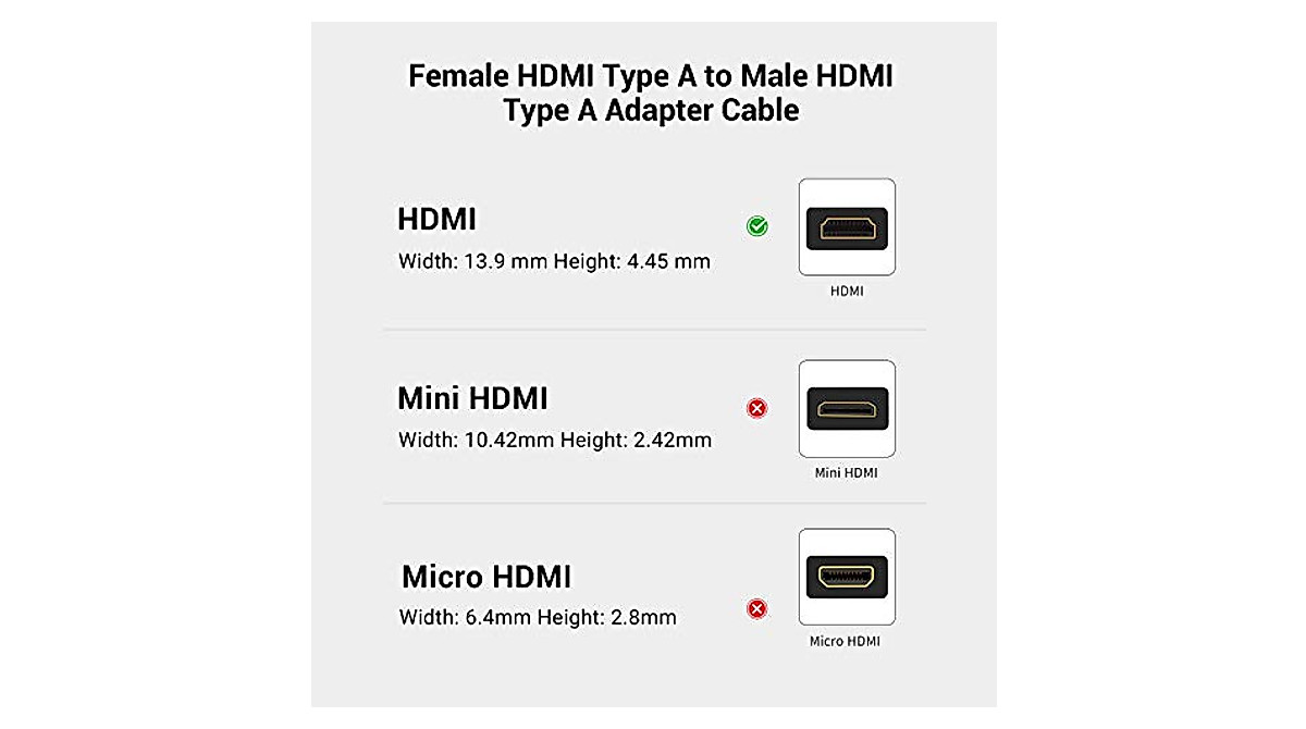 SMALLRIG Ultra-Slim 4K HDMI Cable for Camera Rigs