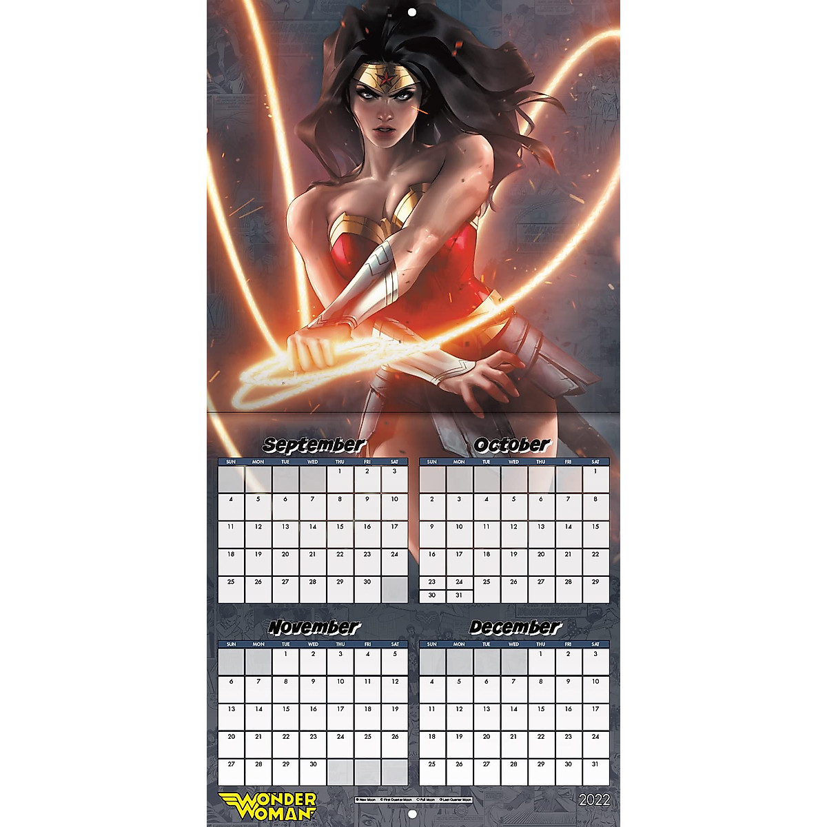 2023 DC Comics Wonder Woman Wall Calendar