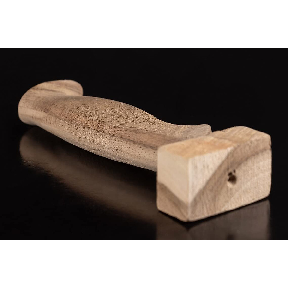 Knife Handle Material Wood Knife Handle Walnut 1 Piece - Handle Blanks for Knife Exotic Wood, Tool Handle Knife for Woodworking