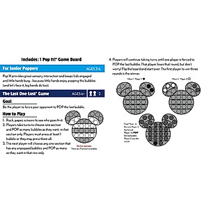 Gamewright Pop it! - Disney, Mickey Mouse