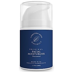 Unscented Facial Moisturizer Cream from Plant Extracts That Truly Moisturizes, Can Help Soothe & Soften, Absorbs Quick, Not Greasy, For ALL Skin Types
