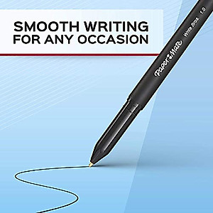 Paper Mate Write Bros Ballpoint Pens, Medium Point (1.0mm), 60 Black Pens & 60 Blue Pens, Total of 120 (Packaging and product may vary slightly)