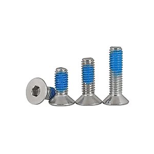 (10pcs) 304 Stainless Steel Flat Head Hex Dispensing Anti-Shedding Bolts,for Electrical Accessories Or Industrial Etc.M6x10mm