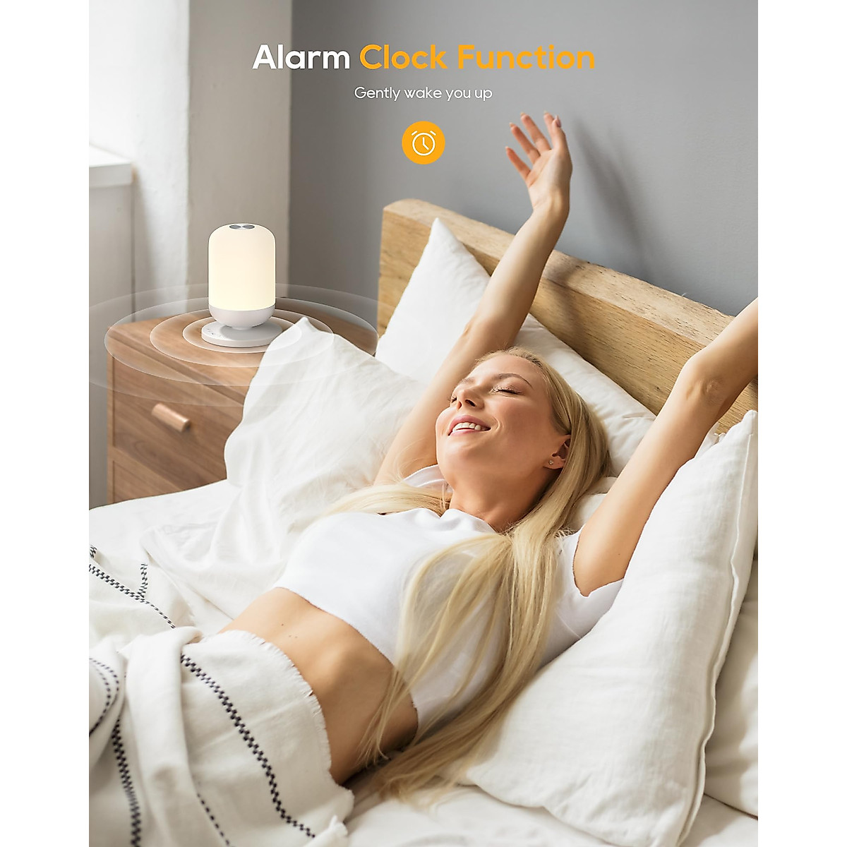 Morfone Sound Machine Baby with 34 Soothing Sounds White Noise Machine & Night Light Sleep Trainer with App Remote Control Alarm Clock Timer Setting Personal Sleep Routine for Babies Adult Kids