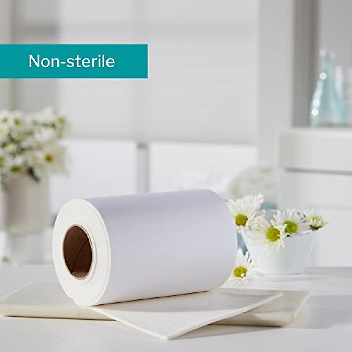 McKesson Orthopedic Felt Roll - Non-Sterile, Adhesive Rayon/Wool Medical Padding - White, 1/8 in Thick, 6 in x 2 1/2 yd, 1 Count