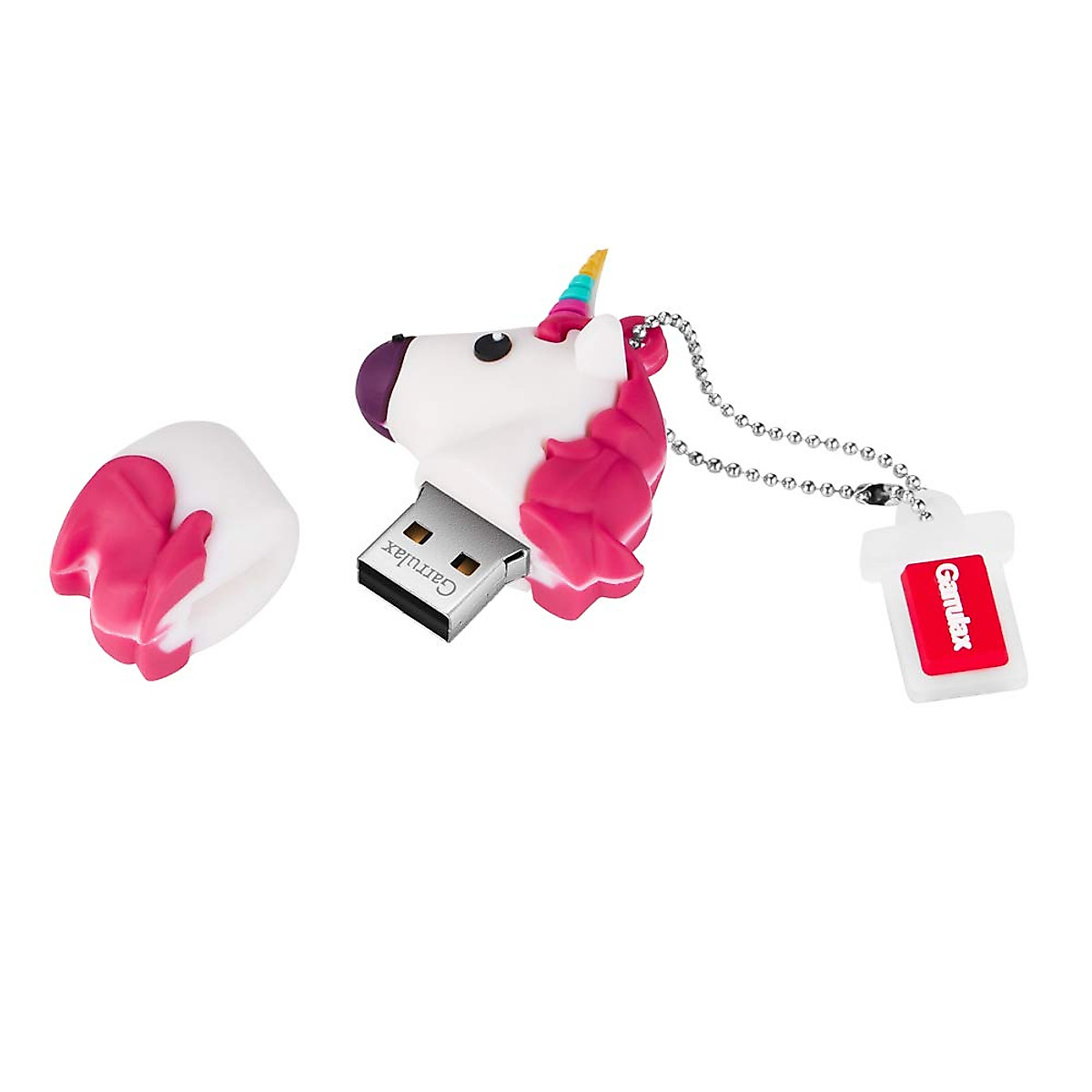 GARRULAX USB Flash Drive, 8GB / 16GB / 32GB / 64GB USB 2.0 Cute Novelty Waterproof USB Memory Stick Date Storage Pendrive Thumb Drives(64GB, Horse)