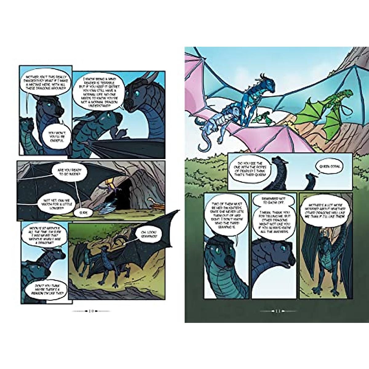 Moon Rising: A Graphic Novel (Wings of Fire Graphic Novel #6) (Wings of Fire Graphix)