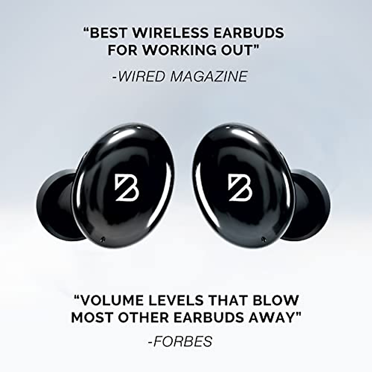 Tempo 30 Extra Bass Earbuds Wireless, IPX7 Sweatproof Sports Earphones for iPhone, Deep Bass Boost Loud Earbuds for Small Ears, 32-Hour Long Battery Life, in Ear Headphones