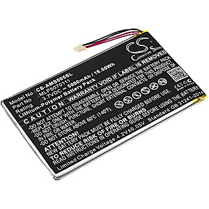 Replacement Battery for Autel MaxiSys Mini, MS905, MS906, MaxiSys Mini, MS905, MS906, fits Part No MLP5070111, 3.7V 5000mAh / 18.50Wh