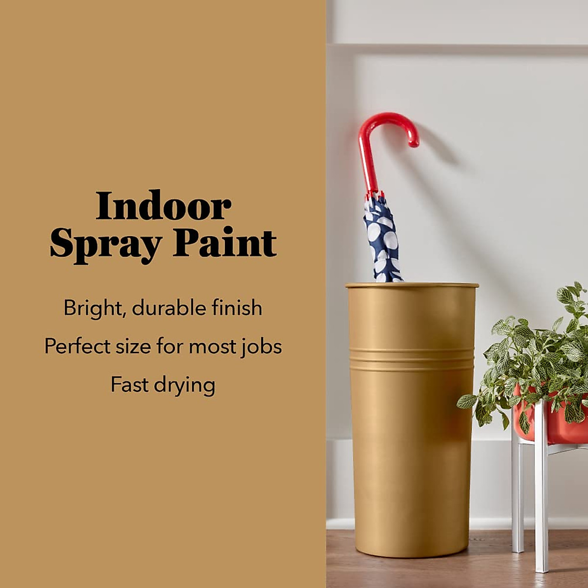 KRYLON DIVERSIFIED BRANDS K01706 Krylon Spray Paint, Gold 12 Ounce (Pack of 1)