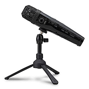 Zoom M4 MicTrak with 32-Bit Float, 4-Tracks, 2 XLR/TRS inputs, X/Y Mic Capsule, Timecode, Normalization, On-Board Monitoring, Battery Powered, Audio Interface, For Musicians, Podcasters, Videographers