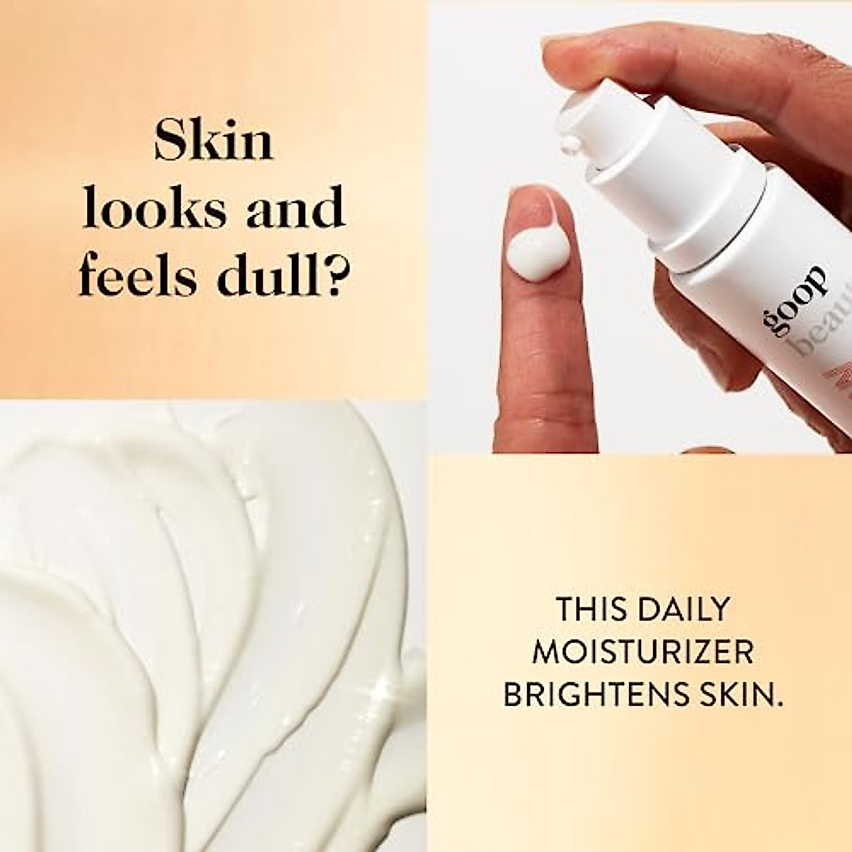 Goop Beauty Glow Lotion 1.7 fl oz | Vitamin C & Kakadu Plum Moisturizer | Citrus Scent | Dewy Skin | Silicone & Paraben Free