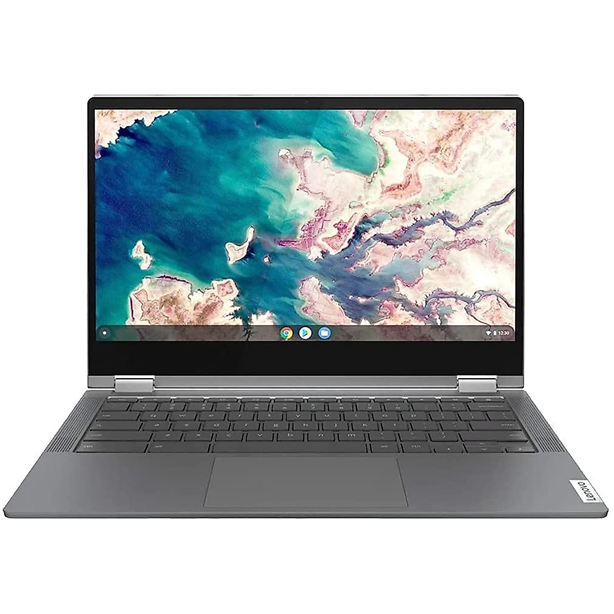 Lenovo Chromebook Flex 5 13 Laptop, 10th Generation Intel Core i3-10110U, 4GB RAM, 64GB SSD, 13.3-inch 2-in-1 Full HD Touch Screen Display, Chrome OS, 802.11ac, Graphite Grey, W/Silmarils Accessories