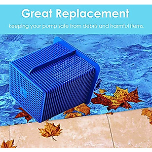 Wadoy SPX1600M Skimmer Basket Compatible with Hayward Super Pump, Strainer Basket 𝐰𝐢𝐭𝐡 𝐇𝐚𝐧𝐝𝐥𝐞𝐬 Replace for Hayward SP2607X10 SP2615X20XE SP1615X20 Inground Pool Pump