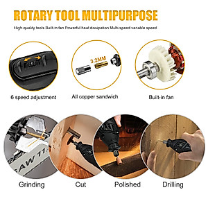 3mirrors ALUMINUM Tungsten Electrode Sharpener Grinder TIG Welding Rotary Tool w/Flat Grinding Block, Cut-Off Slot, Multi-Angle & Offsets, 4 Screw Holes, 5 Double-Sided Grind Wheels, 2 CNC Mandrels