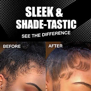 EBIN NEW YORK 24 Hour Colored Edge Tamer 3pack – 0.5 Oz, Jet Black, No Flaking, No Residue, Covers Gray & Roots