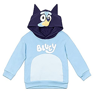 Bluey Toddler Boys Fleece Cosplay Pullover Hoodie 3T