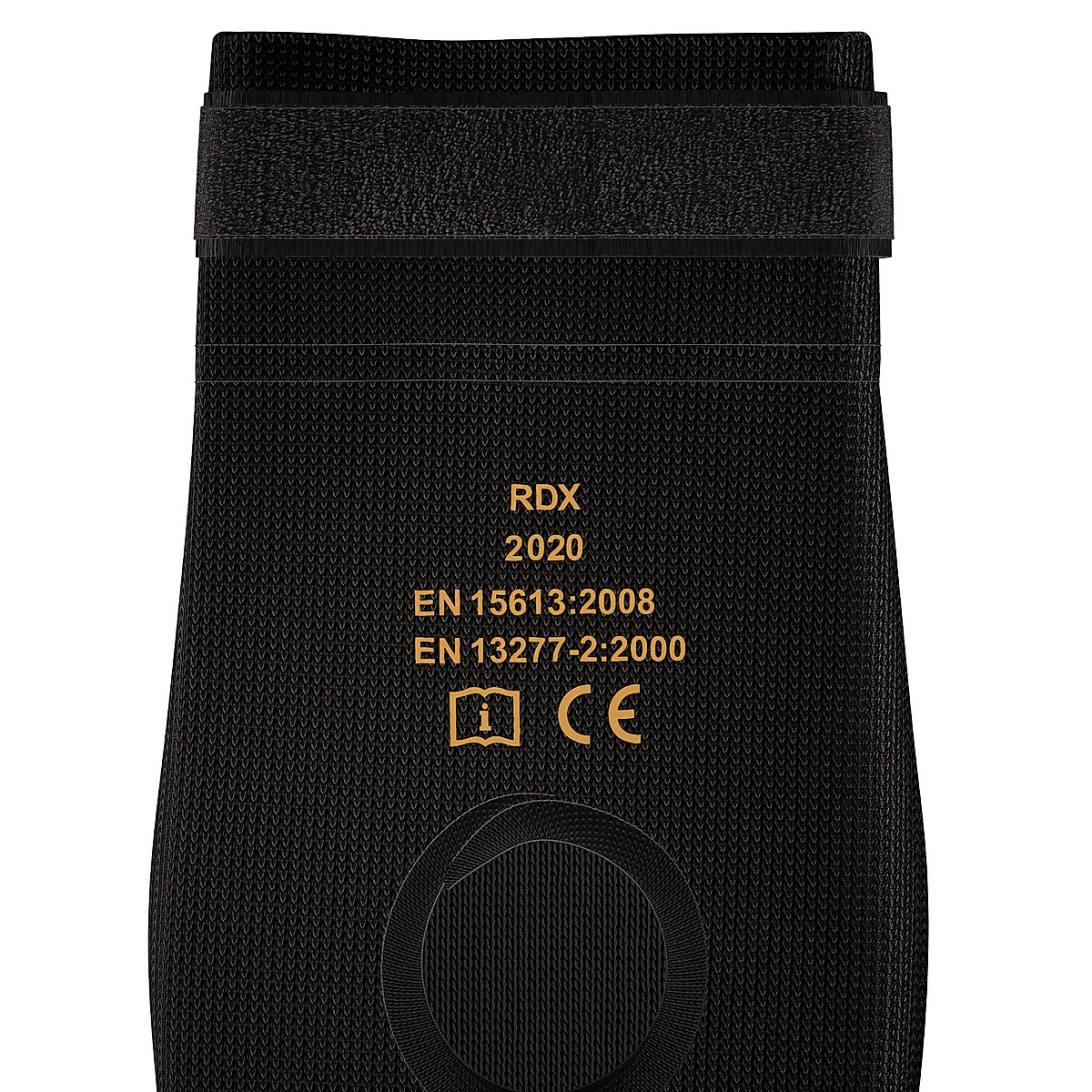 RDX MMA Elbow Support Brace Sleeve Pads Guard Bandage Elasticated Shield Protector,Black,Large, Large, Black
