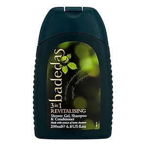 Badedas Revitalising Shower Gel, Shampoo & Conditioner 200ml (PACK OF 6)
