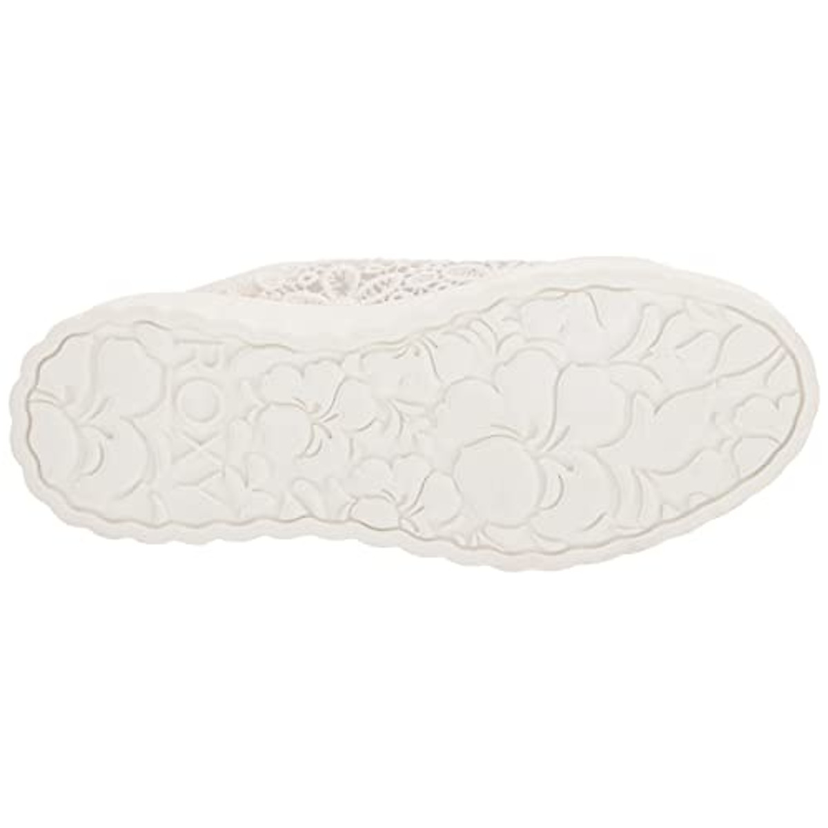 Roxy Women's Sheilahh Slip On Platform Sneaker Shoe, ASH/White, 9