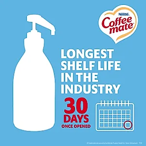 Nestle Coffee mate Coffee Creamer, French Vanilla, Concentrated Liquid Pump Bottle, Non Dairy, No Refrigeration, 50.7 Fl. Oz (Pack of 2)