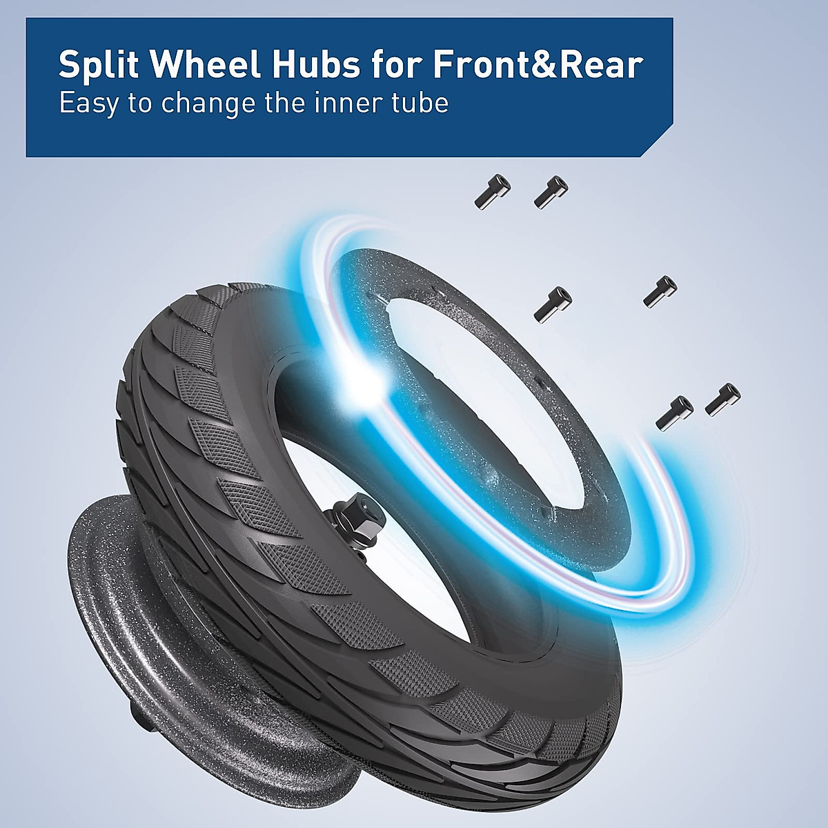 Hiboy S2 MAX Electric Scooter, 40.4 Mi Long Range & 19 MPH, 650W MAX Motor Power, 10'' Pneumatic Tires, Split Hub Set, Dual Braking System and Cruise Control, Foldable Commuter E-Scooter for Adults