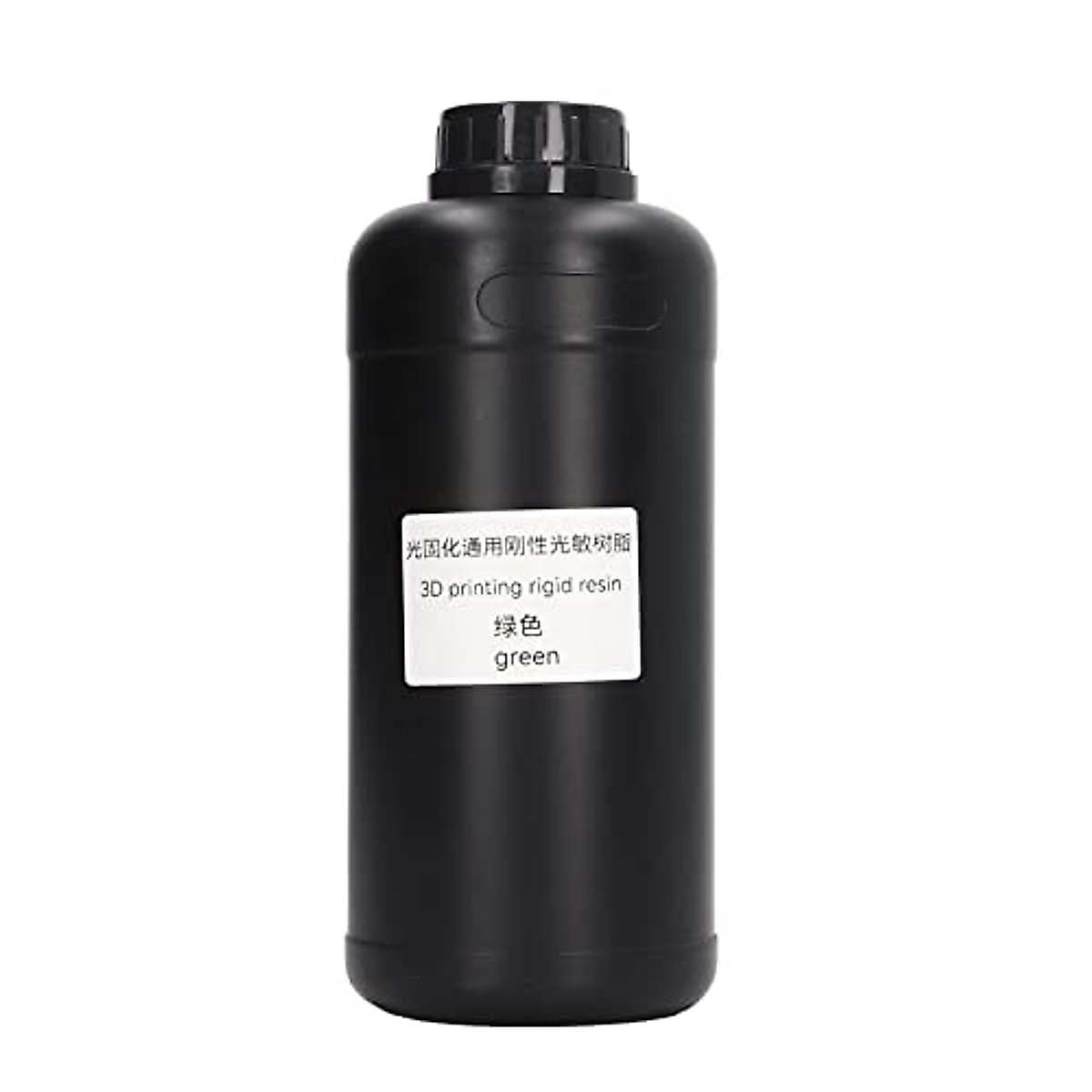 3D Printer Resin, Good Fluidity Curing Rigid Resin 1000ml Low Shrinkage Easy to High Accuracy for Desktop Models(Green)