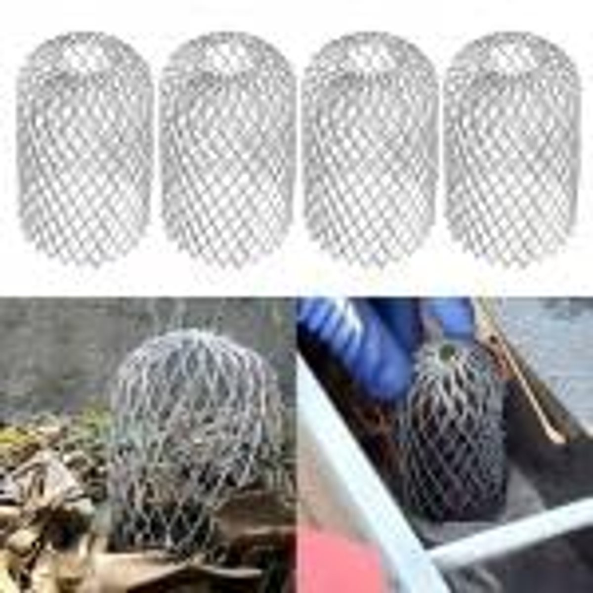 Aluminum Guard Filters, Expand Roof Gutter, Leaf Drains Colanders Filters, Drain Colanders Net Cover(4pcs)