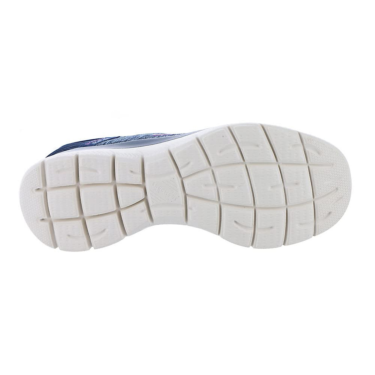 Skechers Women's Hands Free Slip Ins Summits Dazzling Haze Sneaker, Navy Purple, 8