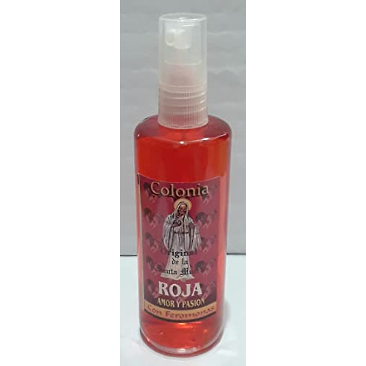 Colonia Natural Spray Perfume De La SANTA MUERTE - ROJA, Amor/Pasión, Unisex, Producto Esotérico