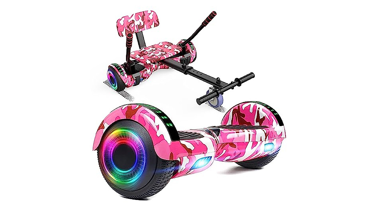 FLYING-ANT Hoverboard with Seat - Fun & Safe Riding