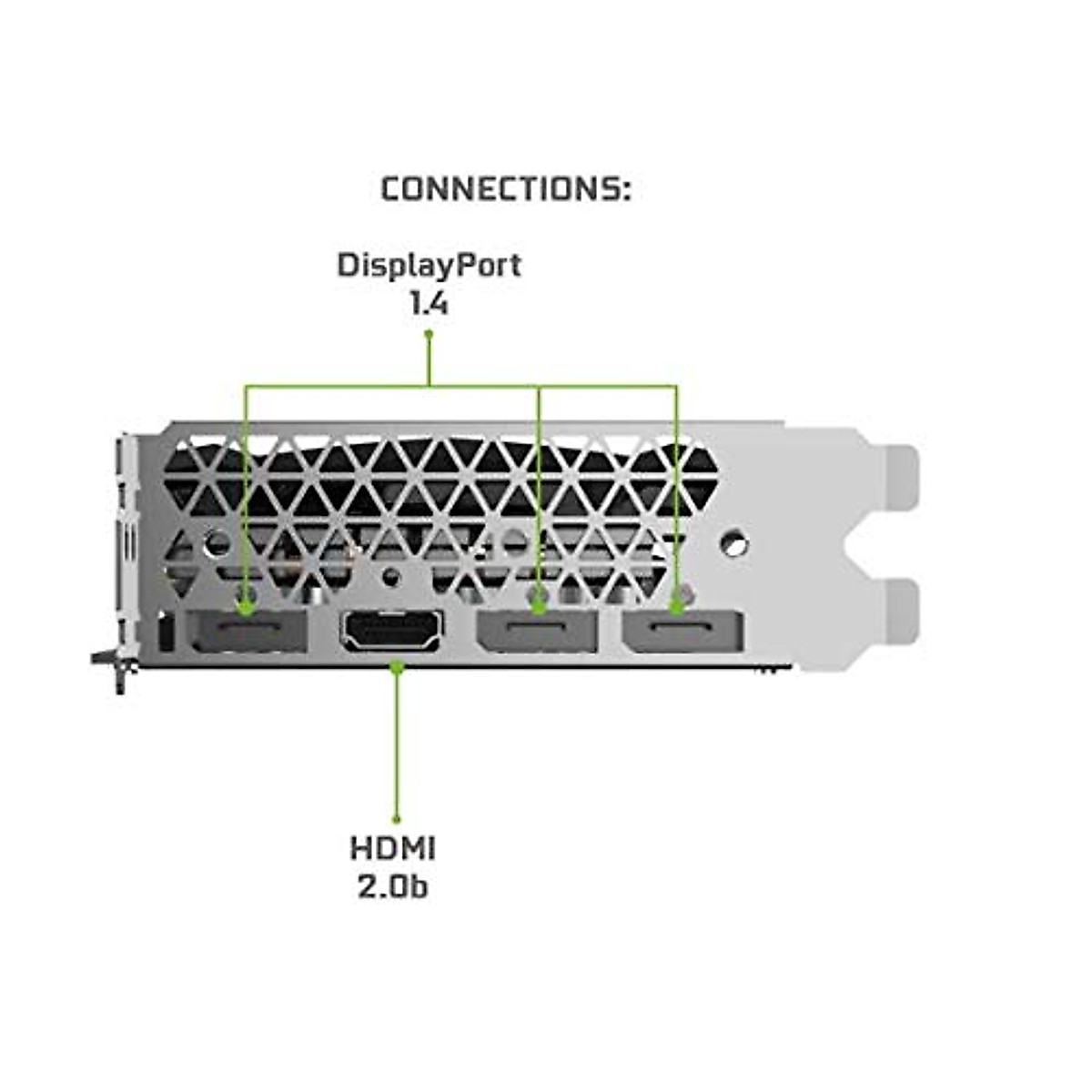 ZOTAC GeForce GTX 1660 6GB GDDR5 192-bit Gaming Graphics Card, Super Compact, ZT-T16600K-10M