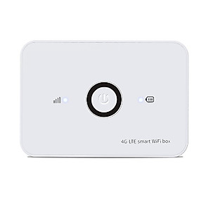 HOSAYA MF906 4G LTE WiFi Modem with Built-in Battery Portable 4G Router with SIM Card Slot High Speed Portable Travel Hotspot Mini Router Unlocked 4G mifi…