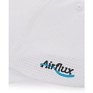 PGA TOUR Men's Standard Mesh Golf Hat, Bright White, One Size