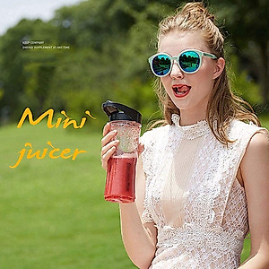 Water cup Electric juicer Blender Blender Blender Blender Food Processor Fruit Mixer Blender Blender Smoothie Blender Portable Multifunctional Shockproof Fruit Smoothie Machine Fo ZJ666